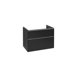 Villeroy & Boch V&B Waschtischunterschrank Subway 3.0 77,2x57,6x47,8cm, m LE/Gr AL g, volc bla ; Villeroy & Boch (C574L0VL)