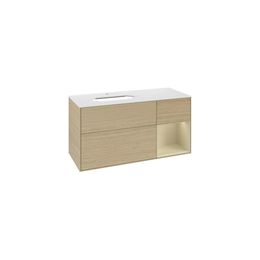 Villeroy & Boch V&B Waschtischunterschrank Finion 120cm, Pl w m, Rg re si Gr m Lac, Oa ven ; Villeroy & Boch (F281HJPC)