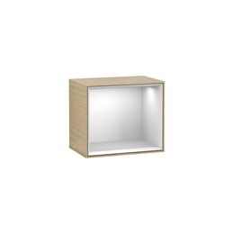 Villeroy & Boch V&B Regalmodul Wandbeleuchtung Finion 41,8x35,6x27cm, Reg wh. Matt, Oak Veneer ; Villeroy & Boch (G580MTPC)