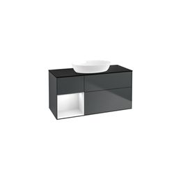 Villeroy & Boch V&B Waschtischunterschrank Wandbeleuchtung Finion 120cm, Pl b m, Rg g w Lac, md bl. m Lac ; Villeroy & Boch (GA62GFHG)