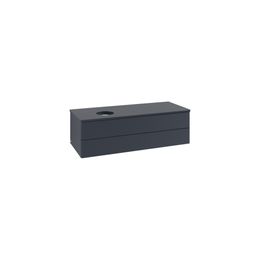 Villeroy & Boch V&B Waschtischunterschrank mit Frontstruktur, mit Beleuchtung Antao 120x36x50cm, WBP-farbe Lac, md bl. m Lac ; Villeroy & Boch (L22110HG)