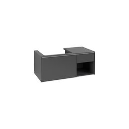 Villeroy & Boch V&B Waschtischunterschrank Beck. li Subway 3.0 100,1x42,25x51,6cm, m LE/Gr AL g, graph. ; Villeroy & Boch (C572L0VR)
