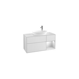 Villeroy & Boch V&B Waschtischunterschrank Wandbeleuchtung Finion 120cm, Pl w m, Reg wh. m Lac, wh. m Lac ; Villeroy & Boch (G951MTMT)