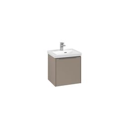 Villeroy & Boch V&B Waschtischunterschrank Subway 3.0 42,3x42,9x37,8cm, Sch L/Gr Alu gl, Tau ; Villeroy & Boch (C58100VM)