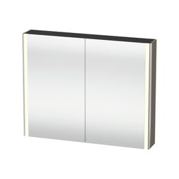 Duravit Universal-Spiegelschrank XSquare 100x80x15,5cm, f Gr s-matt, 2 T., LED (XS7113090900000)