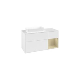 Villeroy & Boch V&B Waschtischunterschrank Finion 120x60 cm, Reg re si Gr m Lac, wh. m Lac ; Villeroy & Boch (F691HJMT)