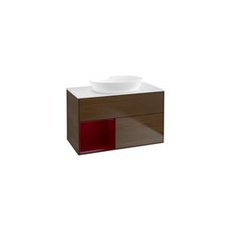 Villeroy & Boch V&B Waschtischunterschrank Wandbeleuchtung Finion 100, Pl wh. m, Reg Peo m Lac, wal ven ; Villeroy & Boch (GA11HBGN)