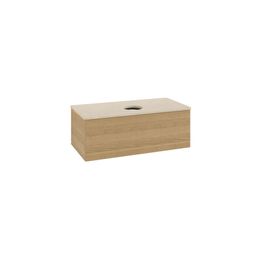 Villeroy & Boch V&B Waschtischunterschrank mit Frontstruktur, mit Beleuchtung Antao 100x36x50cm, WBP-farbe botti., honey oak ; Villeroy & Boch (L31113HN)