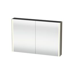 Duravit Uni-Spiegelschrank XSquare Steckd. F 120x80x15,5cm, f G g, 2 Tür, LED, wandhängend (XS7114089891000)