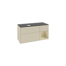 Villeroy & Boch V&B Waschtischunterschrank Finion 120cm, Pl b m, Rg si G m La, si Gr m Lac ; Villeroy & Boch (F932HJHJ)