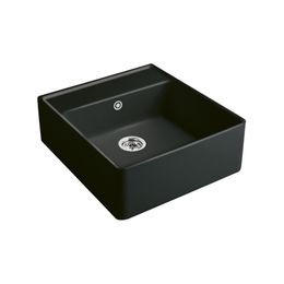 Villeroy & Boch V&B Sp&uuml;lstein-Einzelbecken m Abl.garn, Exzenter, mosaique black ; Villeroy & Boch (632062M7)