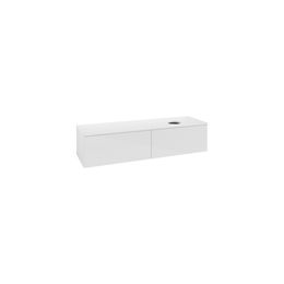 Villeroy & Boch V&B Waschtischunterschrank ohne Frontstruktur -Beleuchtung Antao 160x50cm, WBP-farbe Lac, glo wh. lacquer ; Villeroy & Boch (L38010GF)