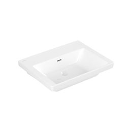 Villeroy & Boch V&B Schrank-Waschtisch Subway 3.0 60x47cm, eck., mit &Uuml;berlauf, wei&szlig; C-plus ; Villeroy & Boch (4A7062R1)