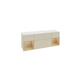 Villeroy & Boch V&B Waschtischunterschrank Finion 160cm, Pl wh. m, Reg Oa ven, si Gr m Lac ; Villeroy & Boch (F981PCHJ)