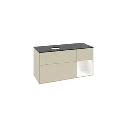Villeroy & Boch V&B Waschtischunterschrank Finion 120cm, Pl b m, Rg wh. m Lac, si Gr m Lac ; Villeroy & Boch (FA52MTHJ)