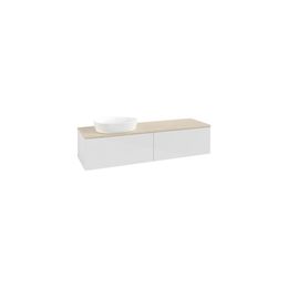 Villeroy & Boch V&B Waschtischunterschrank ohne Frontstruktur Antao 160x50cm, WBP-farbe botti., glo wh. Lac ; Villeroy & Boch (K37013GF)