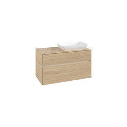 Villeroy & Boch V&B Waschtischunterschrank Collaro 100x54,8x50cm, WT r, LED 7,3 W, Nord Oa ; Villeroy & Boch (C111B0VJ)