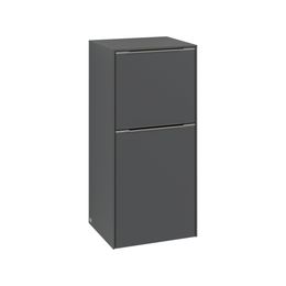 Villeroy & Boch V&B Seitenschrank Subway 3.0 40x86x36,2cm, Sch R/Gr volc bla, wh. Oa ; Villeroy & Boch (C59501AA)
