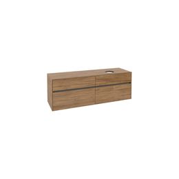 Villeroy & Boch V&B Waschtischunterschrank Collaro 160x54,8x50cm, WT rechts, kansas oak ; Villeroy & Boch (C05100RH)
