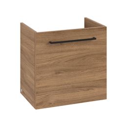 Villeroy & Boch V&B Waschtischunterschrank Avento 53x51x38cm, 1 T, l, Gr. volc bla, Kan Oa ; Villeroy & Boch (A88810RH)