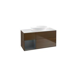 Villeroy & Boch V&B Waschtischunterschrank Wandbeleuchtung Finion 120cm, Pl wh. m, Reg md m Lac, wal ven ; Villeroy & Boch (GA61HGGN)