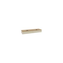Villeroy & Boch V&B Waschtischunterschrank mit Frontstruktur Antao 160x50cm, WBP-farbe hon. Oa, si Gr m Lac ; Villeroy & Boch (K17111HJ)