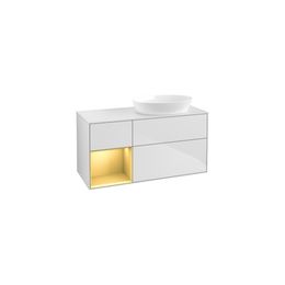 Villeroy & Boch V&B Waschtischunterschrank Wandbeleuchtung Finion 120cm, Pl w m, Reg gol m Lac, wh. m Lac ; Villeroy & Boch (GA41HFMT)
