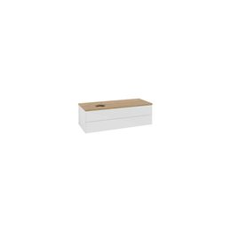 Villeroy & Boch V&B Waschtischunterschrank ohne Frontstruktur Antao 120x36x50cm, HL, WBP hon. Oa, g wh. Lac ; Villeroy & Boch (K22051GF)