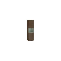 Villeroy & Boch V&B Hochschrank Wandbeleuchtung Finion 41,8x151,6cm, r, Reg Oli. m Lac, wal ven ; Villeroy & Boch (G470GMGN)