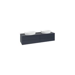 Villeroy & Boch V&B Waschtischunterschrank ohne Frontstruktur, mit Beleuchtung Antao 160x50cm, WBP-farbe Lac, md bl. m Lac ; Villeroy & Boch (L28010HG)