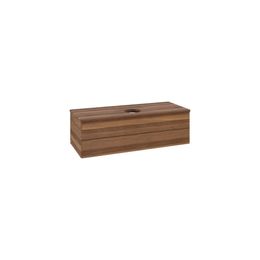 Villeroy & Boch V&B Waschtischunterschrank ohne Frontstruktur, mit Beleuchtung Antao 120x36x50cm, WBP-farbe w. wal, w. walnut ; Villeroy & Boch (L21012HM)