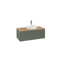 Villeroy & Boch V&B Waschtischunterschrank ohne Frontstruktur Antao 100x36x50cm, HL, WBP hon. Oa, le g. m La ; Villeroy & Boch (K31051HL)