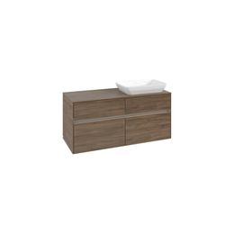 Villeroy & Boch V&B Waschtischunterschrank Collaro 120x54,8x50cm, WT r, LED 8,8 W, Ariz. Oa ; Villeroy & Boch (C114B0VH)