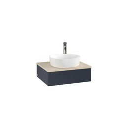 Villeroy & Boch V&B Waschtischunterschrank ohne Frontstruktur Antao 60x19x50cm, HL, WBP botti., md bl. m Lac ; Villeroy & Boch (K07053HG)