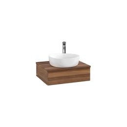 Villeroy & Boch V&B Waschtischunterschrank ohne Frontstruktur Antao 60x19x50cm, HL, WBP-farbe w. wal, w. wal ; Villeroy & Boch (K07052HM)