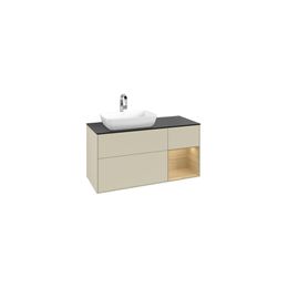 Villeroy & Boch V&B Waschtischunterschrank Finion 120cm, Pl bla m, Reg Oa ven, si Gr m Lac ; Villeroy & Boch (F812PCHJ)