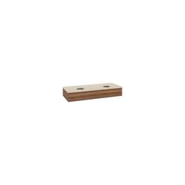 Villeroy & Boch V&B Waschtischunterschrank ohne Frontstruktur Antao 120x19x50cm, WBP-farbe botti., w. walnut ; Villeroy & Boch (K13013HM)