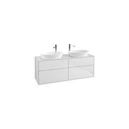 Villeroy & Boch V&B Waschtischunterschrank Wandbeleuchtung Finion 160x60cm, Abd.-Pl. wh. m, wh. m lacquer ; Villeroy & Boch (G96100MT)