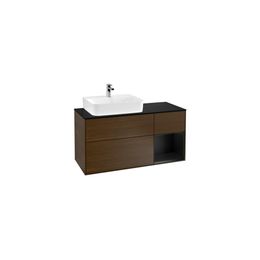 Villeroy & Boch V&B Waschtischunterschrank Wandbeleuchtung Finion 120cm, Pl b m, Reg li bla m Lac, wal ven ; Villeroy & Boch (G152PDGN)
