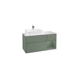 Villeroy & Boch V&B Waschtischunterschrank Finion 120cm, Pl w m, Rg r Ol m Lac, Oli. m Lac ; Villeroy & Boch (F151GMGM)
