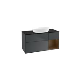 Villeroy & Boch V&B Waschtischunterschrank Wandbeleuchtung Finion 120cm, Pl b m, Reg wal ven, md bl. m Lac ; Villeroy & Boch (GA72GNHG)