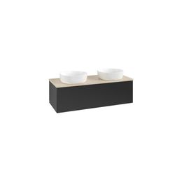 Villeroy & Boch V&B Waschtischunterschrank ohne Frontstruktur Antao 120x36x50cm, WBP-farbe botti., bla m Lac ; Villeroy & Boch (K35013PD)