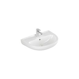 Villeroy & Boch V&B Waschbecken Newo 60x45,5cm, we, ov., 1 Hahnl., m &Uuml;berlauf ; Villeroy & Boch (4A916001)