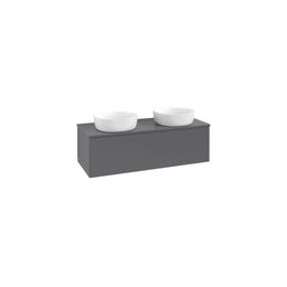 Villeroy & Boch V&B Waschtischunterschrank ohne Frontstruktur Antao 120x36x50cm, WBP Lac, Anthrac. m Lac ; Villeroy & Boch (K35010GK)