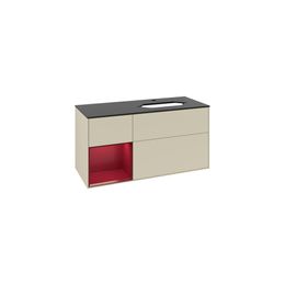 Villeroy & Boch V&B Waschtischunterschrank Finion 120cm, Pl bla m, Reg li Peo, si Gr m Lac ; Villeroy & Boch (F272HBHJ)