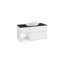 Villeroy & Boch V&B Waschtischunterschrank Wandbeleuchtung Finion 120cm, Pl b m, Rg g wh. Lac, glo wh. Lac ; Villeroy & Boch (GA62GFGF)