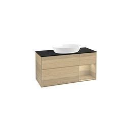 Villeroy & Boch V&B Waschtischunterschrank Wandbeleuchtung Finion 120cm, Pl bla m, Reg Oa ven, Oa ven ; Villeroy & Boch (GA72PCPC)