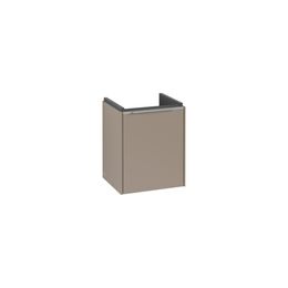 Villeroy & Boch V&B Waschtischunterschrank Subway 3.0 35,1x42,9x30,9cm, Sch R/Gr Alu gl, Tau ; Villeroy & Boch (C58400VM)