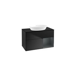 Villeroy & Boch V&B Waschtischunterschrank Wandbeleuchtung Finion 100, Pl bla m, Reg md m Lac, bla m Lac ; Villeroy & Boch (GA22HGPD)