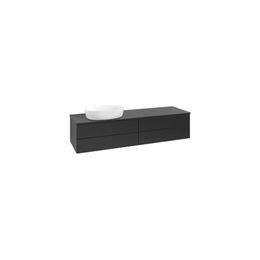 Villeroy & Boch V&B Waschtischunterschrank ohne Frontstruktur Antao 160x50cm, WBP-farbe Lac, bla m lacquer ; Villeroy & Boch (K26010PD)